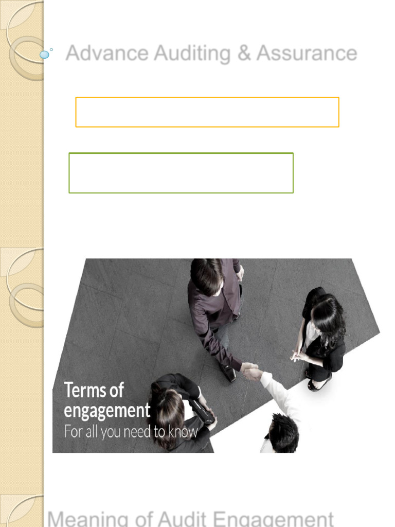 Engagement Procedures in Auditing | PDF | Audit | Auditor's Report