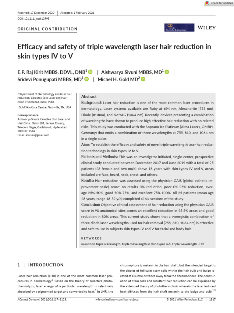 rajkirit2021 | PDF | Laser | Integumentary System