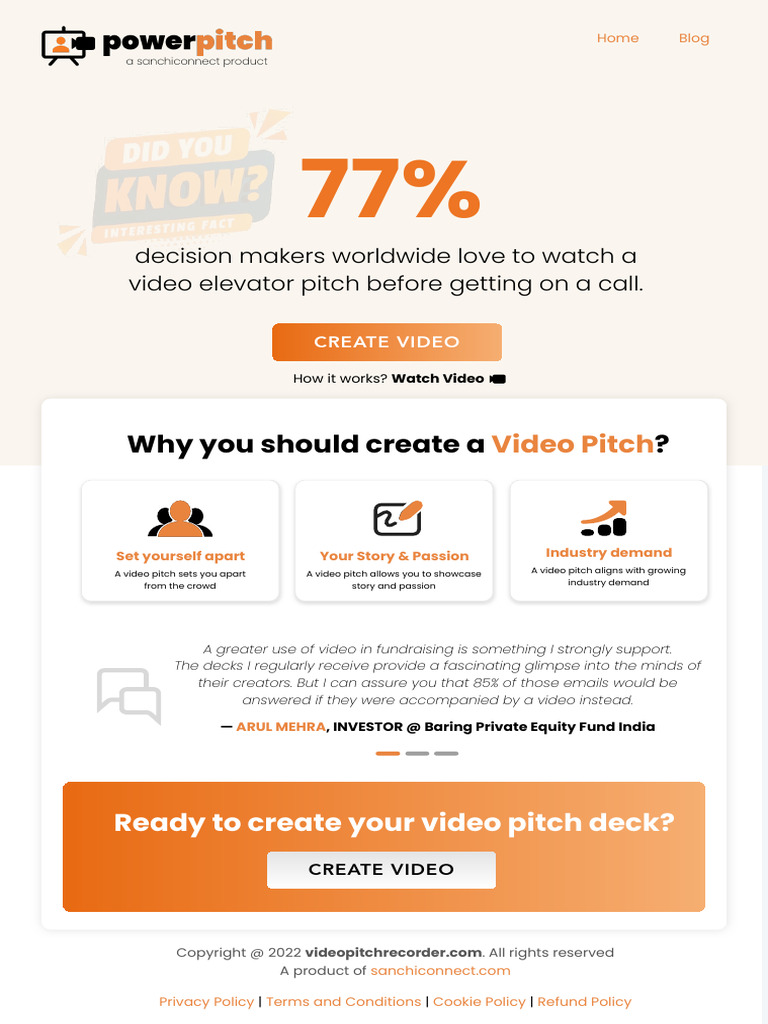 Power Pitch Home | PDF