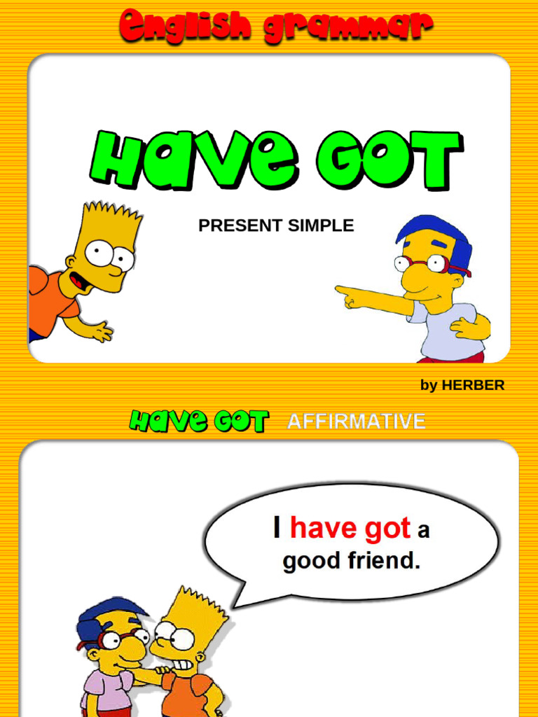 Have Got Flashcards Grammar Guides Picture Description Exer 61641 | PDF