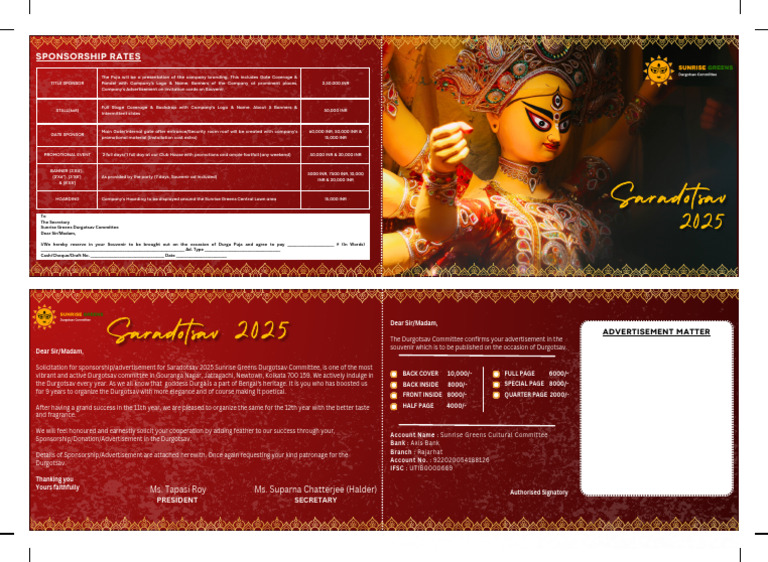 Saradotsav 2025 Pamphlet - 20250718 - 185157 - 0000 | PDF | September ...