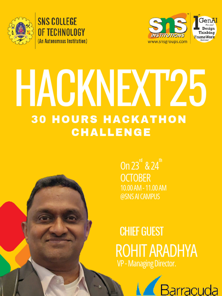 Hacknext 25 Invitation 23 10 2025 Pdf