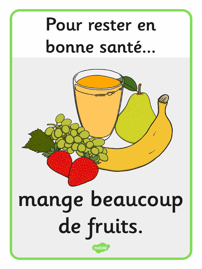 FR T M 305 Health and Hygiene Display Posters French | PDF