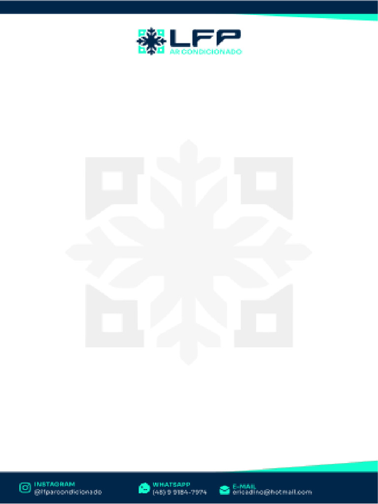 Papel Timbrado - A4 LPF Ar Condicionado PDF | PDF