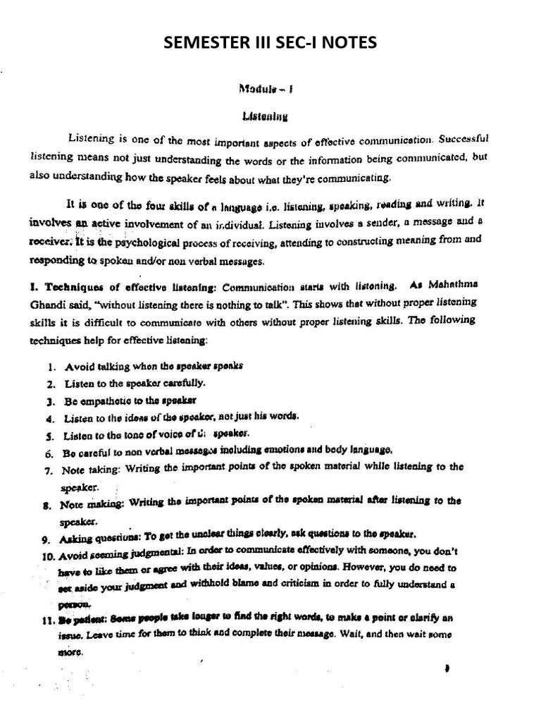 Modified Sec Notes | PDF