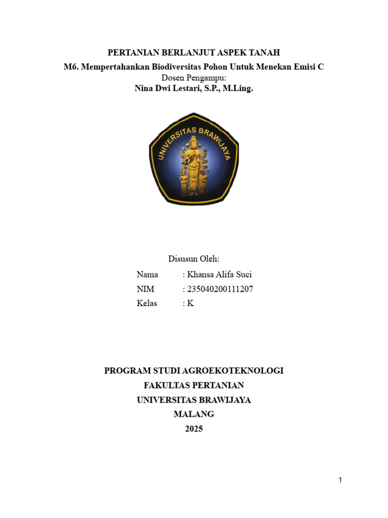 Khansa Alifa Suci 207 PB M6 | PDF