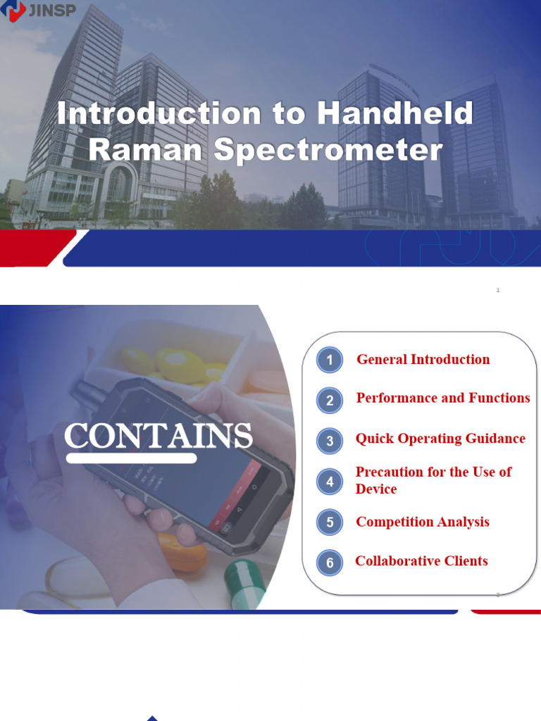 Handheld Raman | PDF | Raman Spectroscopy | Spectroscopy
