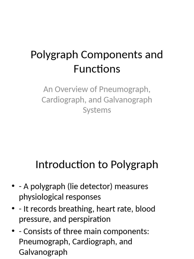 Polygraph Presentation | PDF