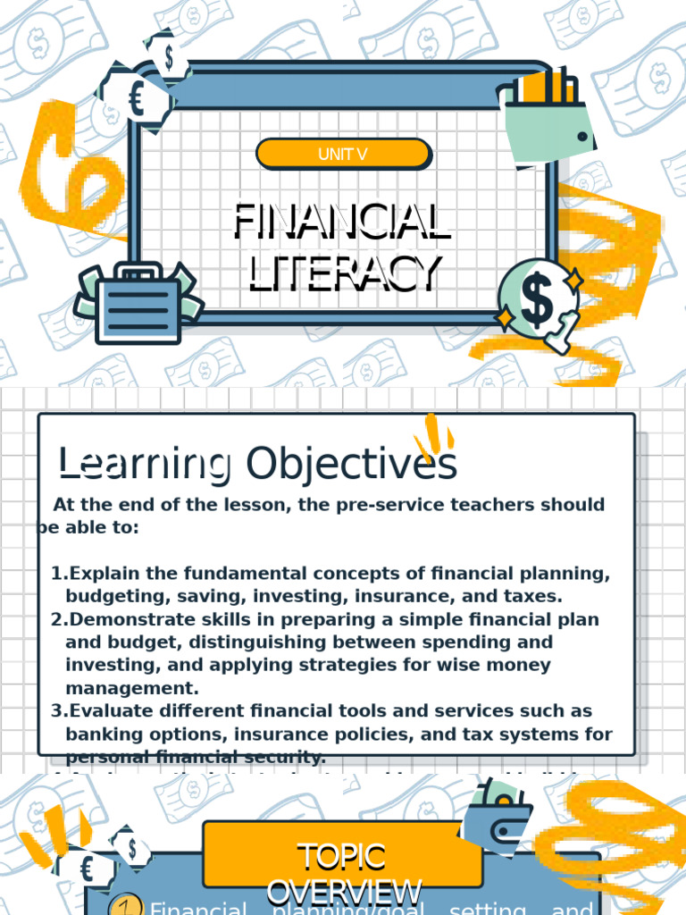 Essential Financial Literacy Guide | PDF | Valuation (Finance) | Investing