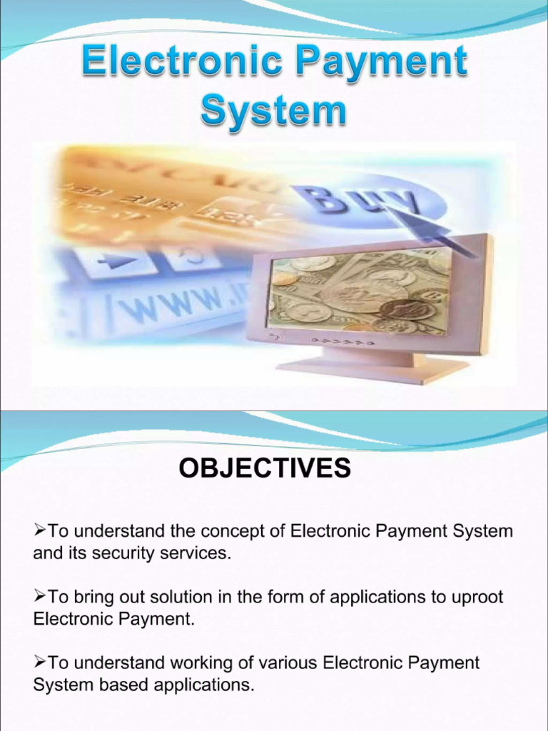 Electronic Payment System | PDF