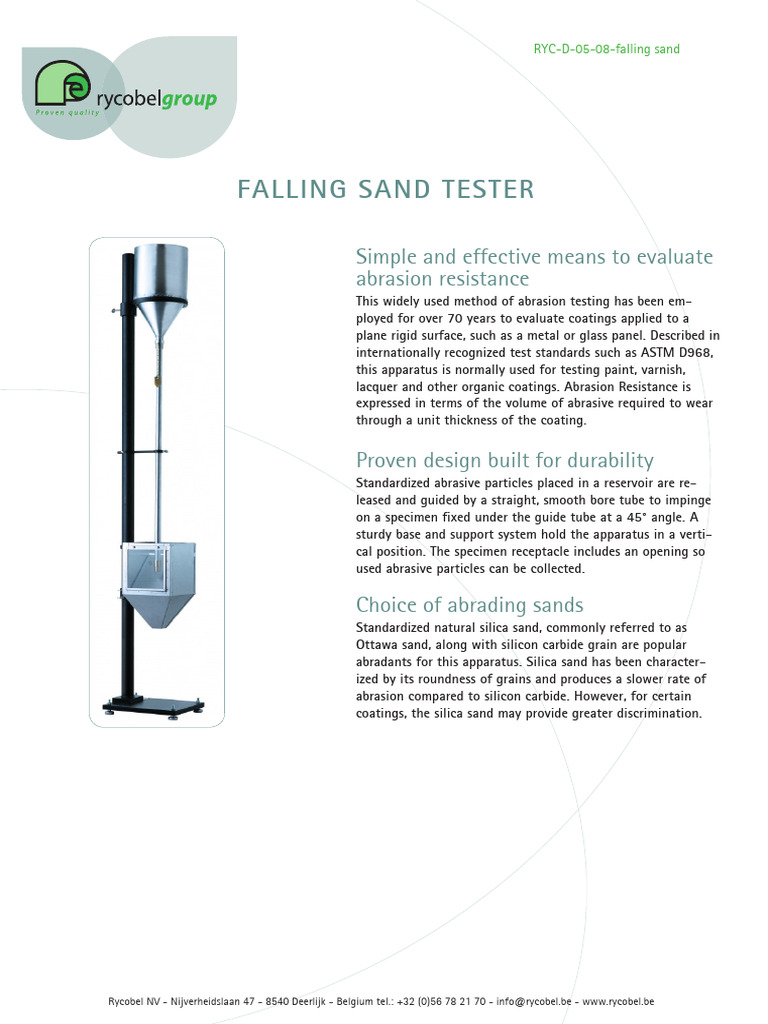 D 05 08 Falling Sand | PDF | Abrasive | Sand