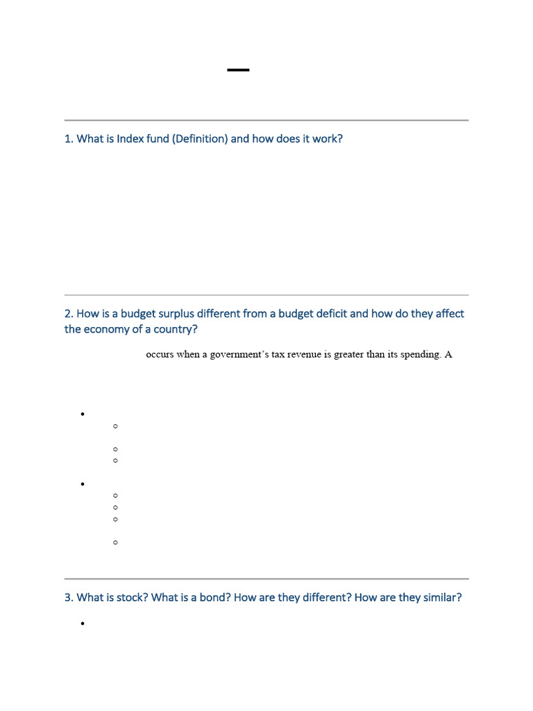 Macroeconomics Complete Note For Final. | PDF | Diversification ...