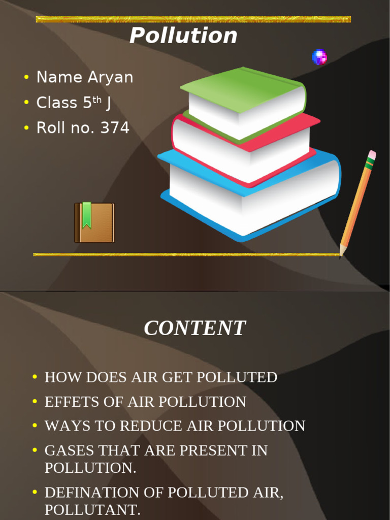 Understanding Air Pollution Basics | PDF