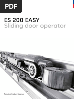 dormakaba ED 100/250 Operator Guide | PDF | Door | Switch