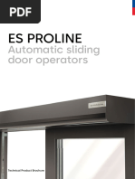 dormakaba ED 100/250 Operator Guide | PDF | Door | Switch