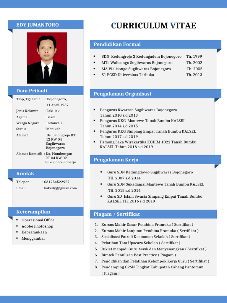 Curiculum Vitae | PDF