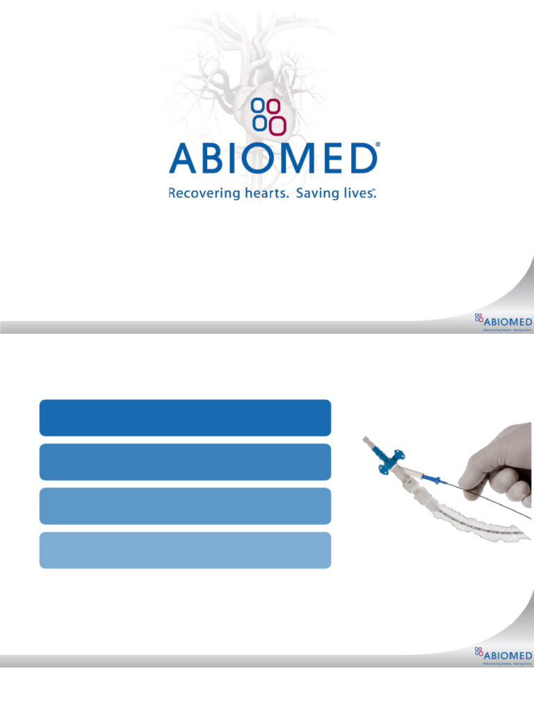 Use of Reaccess Sheath On Impella Heart Pump - W.closure Device ...
