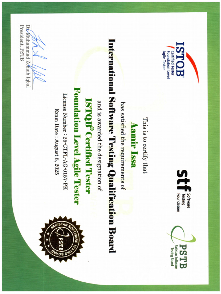 Istqb CTFL at | PDF