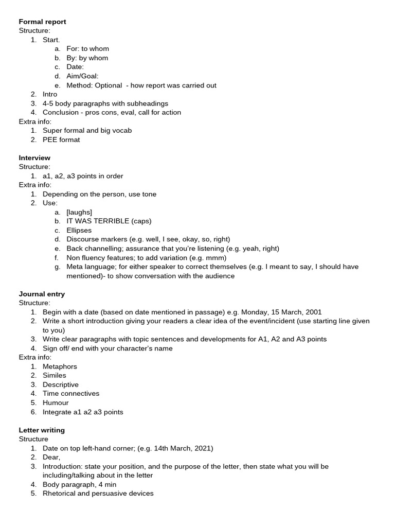 0500 Paper 1 Short Rev | PDF | Human Communication