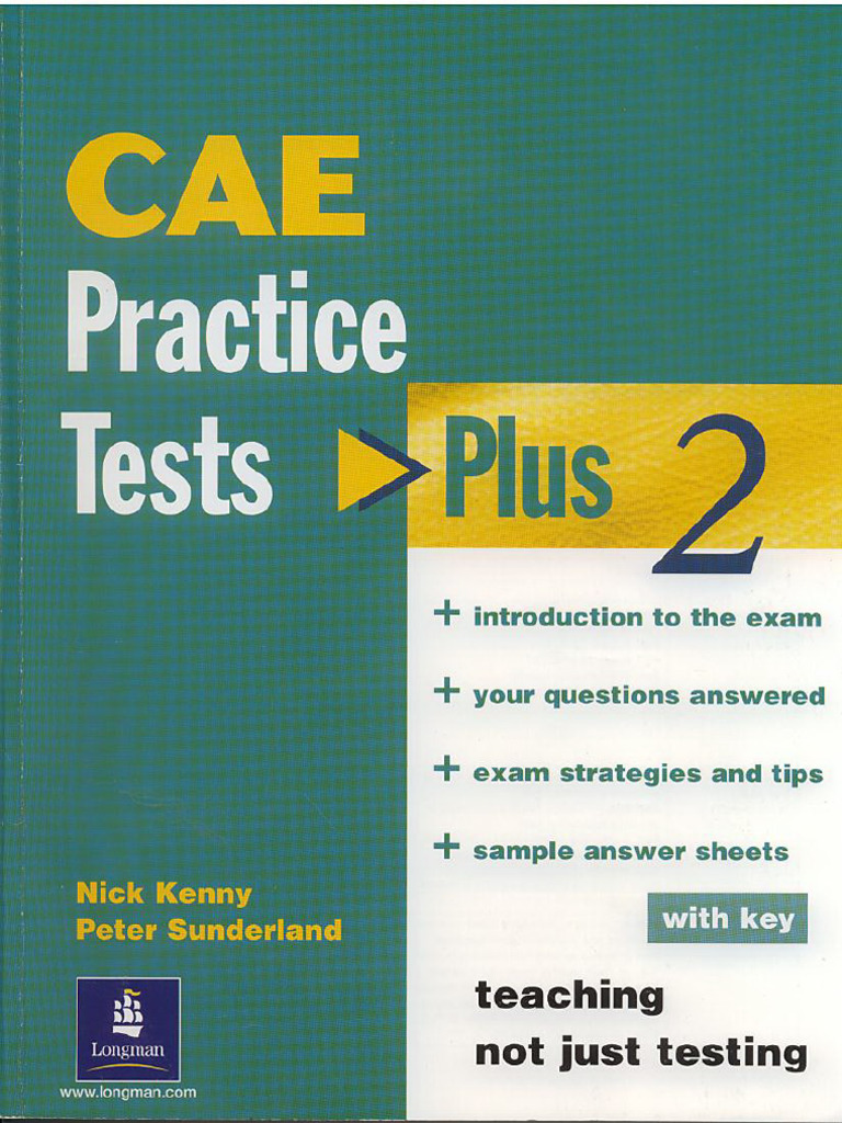 CAE Cambridge Practice Tests Plus 2 With Key | PDF