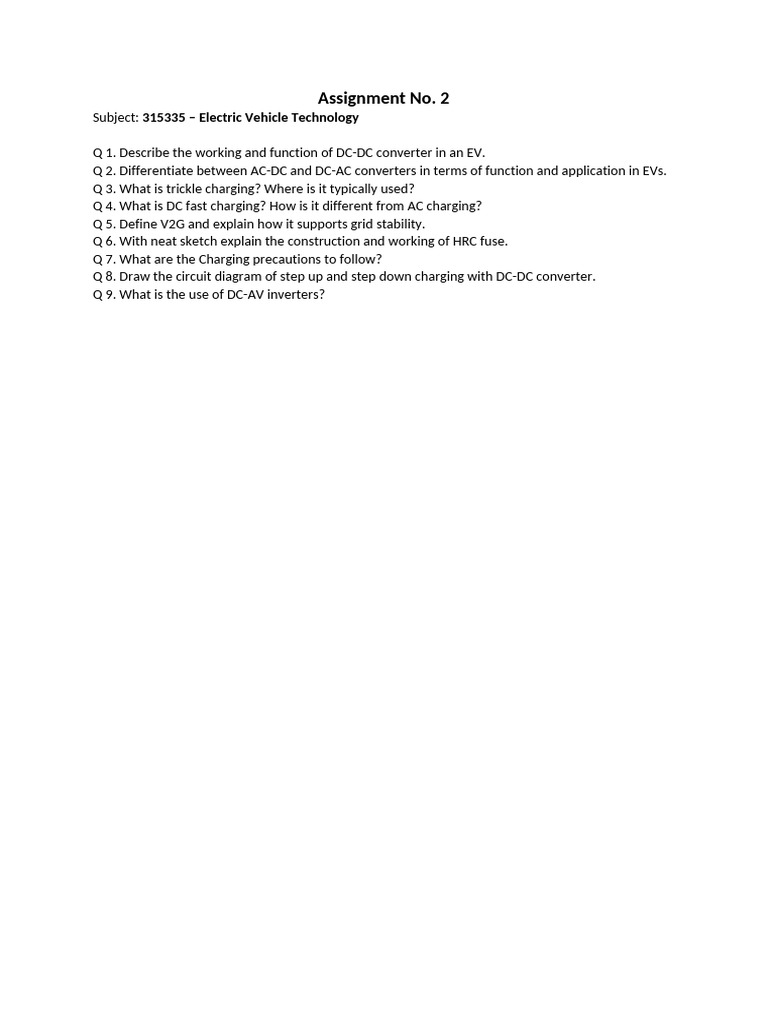 Assignment EVT 2 | PDF