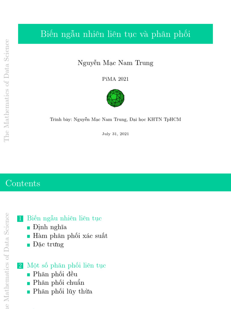 Continuous Random Variables | PDF