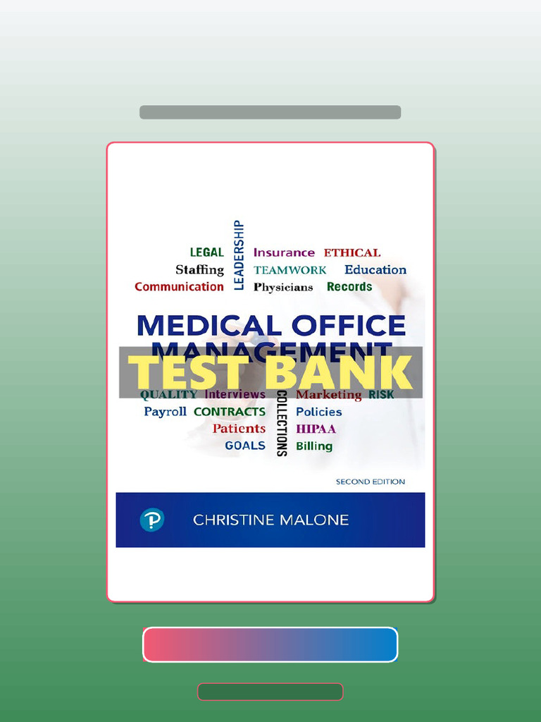 Ultimate Bundle Medical Office Management 2 Ed Malone eBook and ...