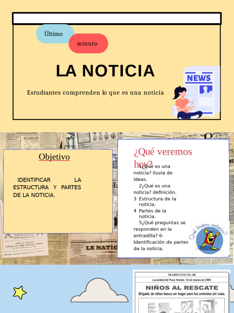 Estructura y Partes de una Noticia | PDF