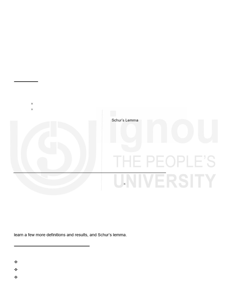 Matrix Representations in Group Theory | PDF | Representation Theory ...