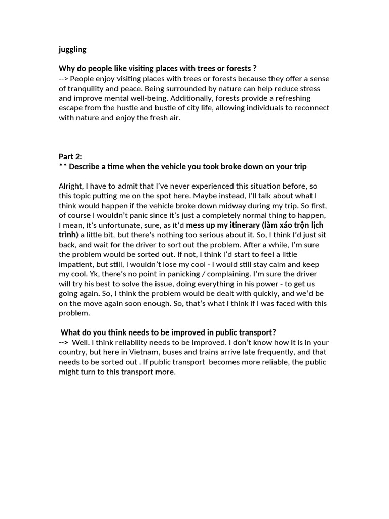 Speaking Part 3 | PDF