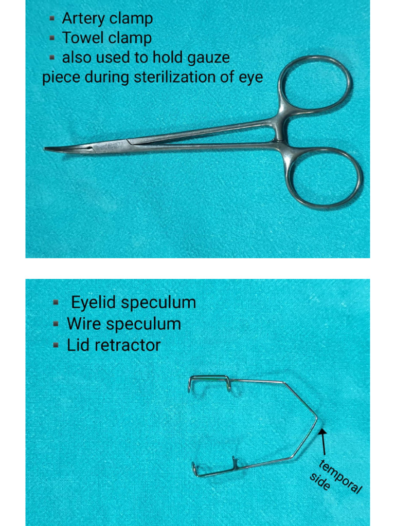 Eye OT Instruments | PDF