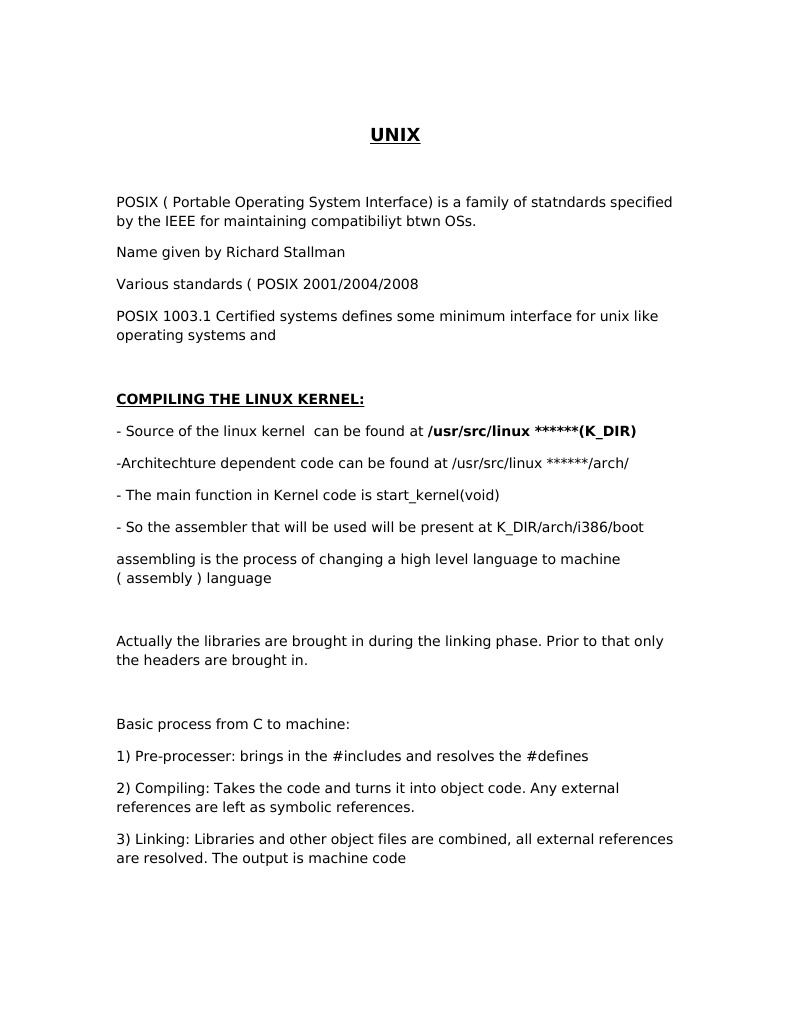 Compiling the Linux Kernel Explained | PDF | Computers