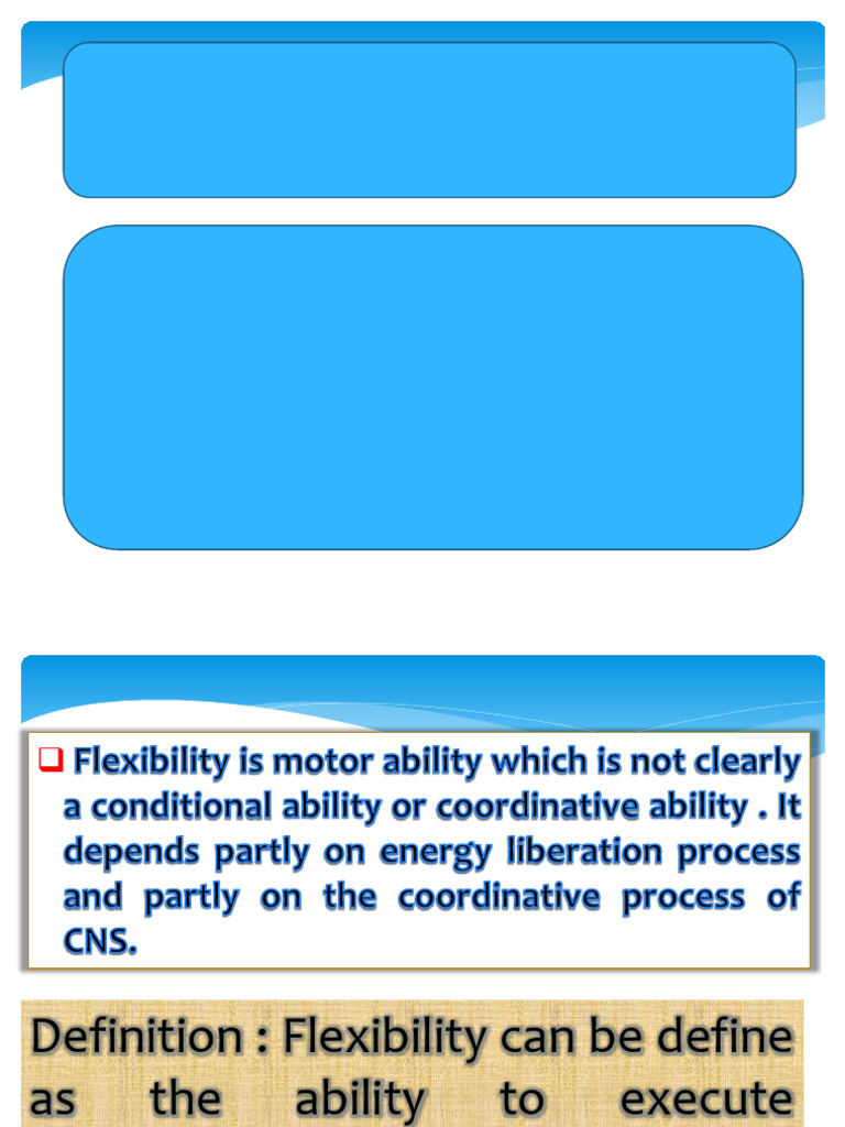 Understanding Flexibility in Sports | PDF