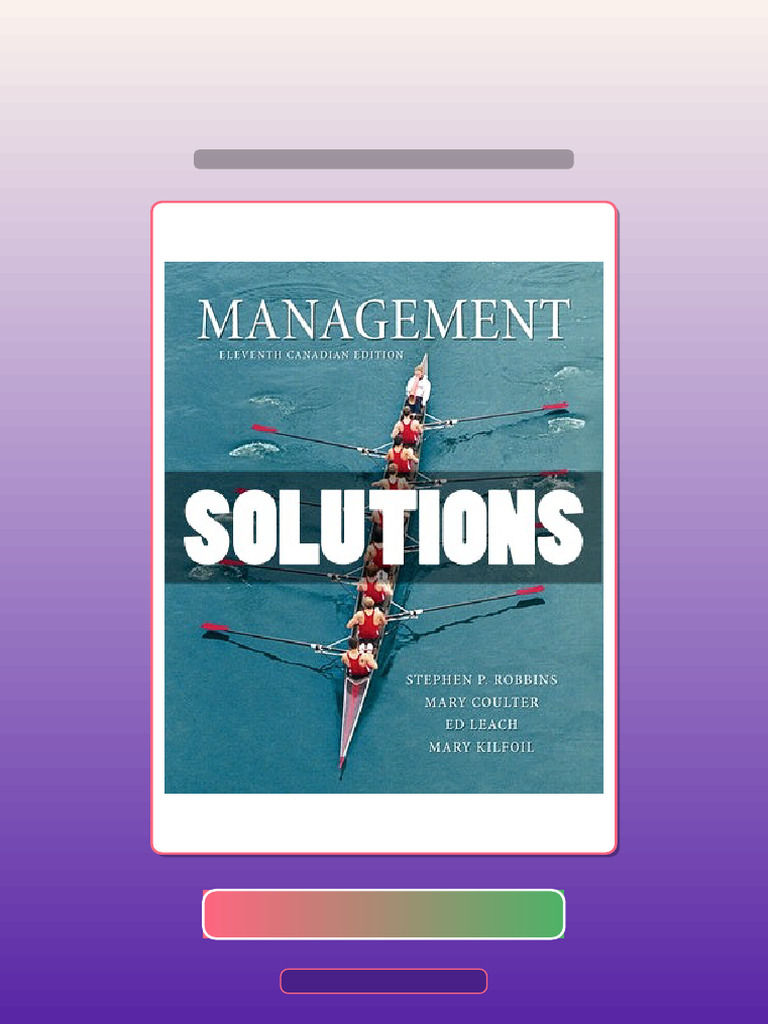 Ultimate Bundle Management 11th Edition Robbins eBook and TestBank ...