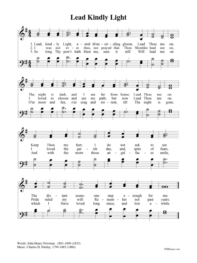 Lead Kindly Light N Arr2 | PDF
