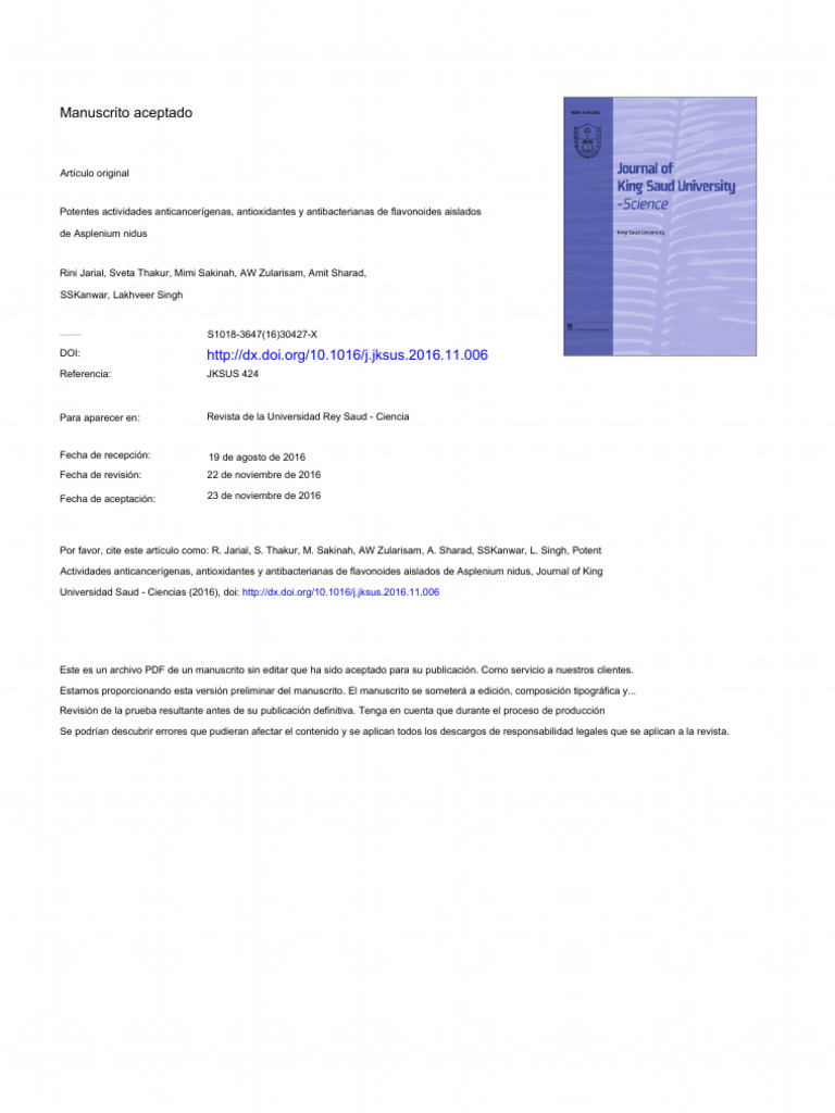 Jarial 2018 | PDF | Cromatografía de gases