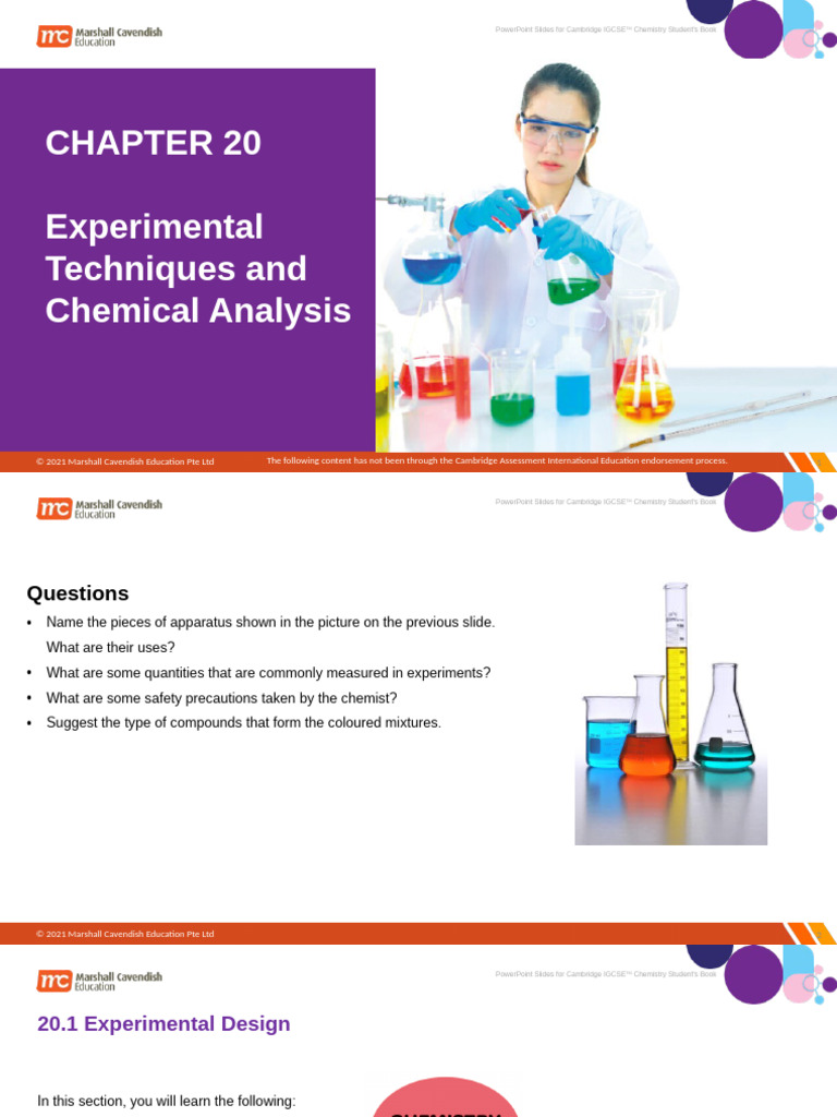 Experimental Techniques in Chemistry | PDF | Precipitation (Chemistry ...