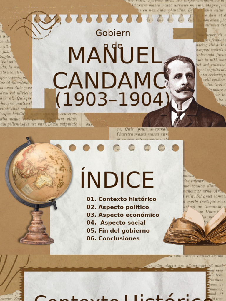 Gobierno de Manuel Candamo | PDF