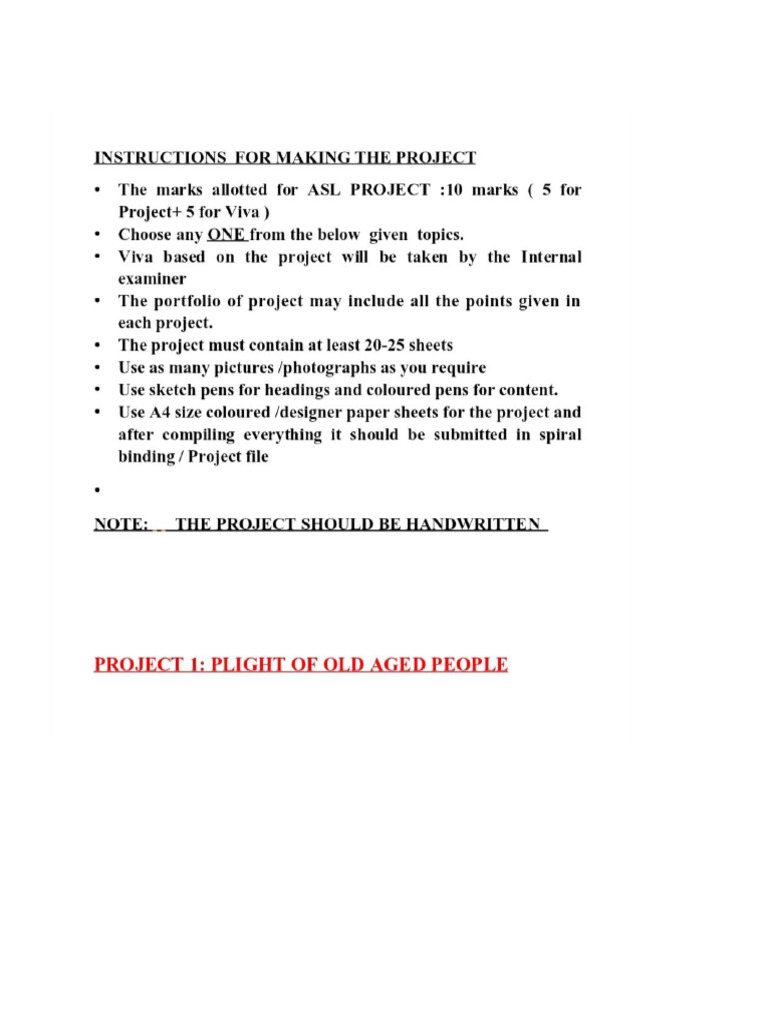 Class XII English Project Certificate | PDF