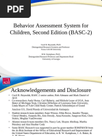 BASC-3 TRS and PRS Scale Overview | PDF | Attention Deficit ...