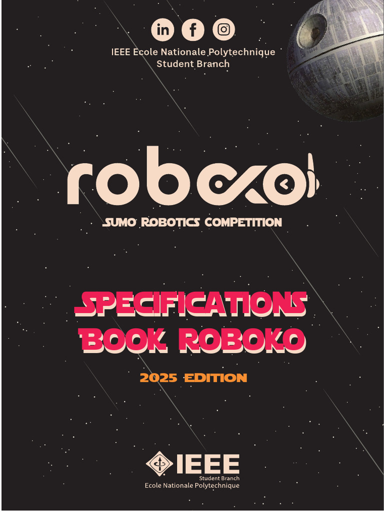 RoboKo 2025: Sumo Robotics Competition Guide | PDF | Robot | Robotics