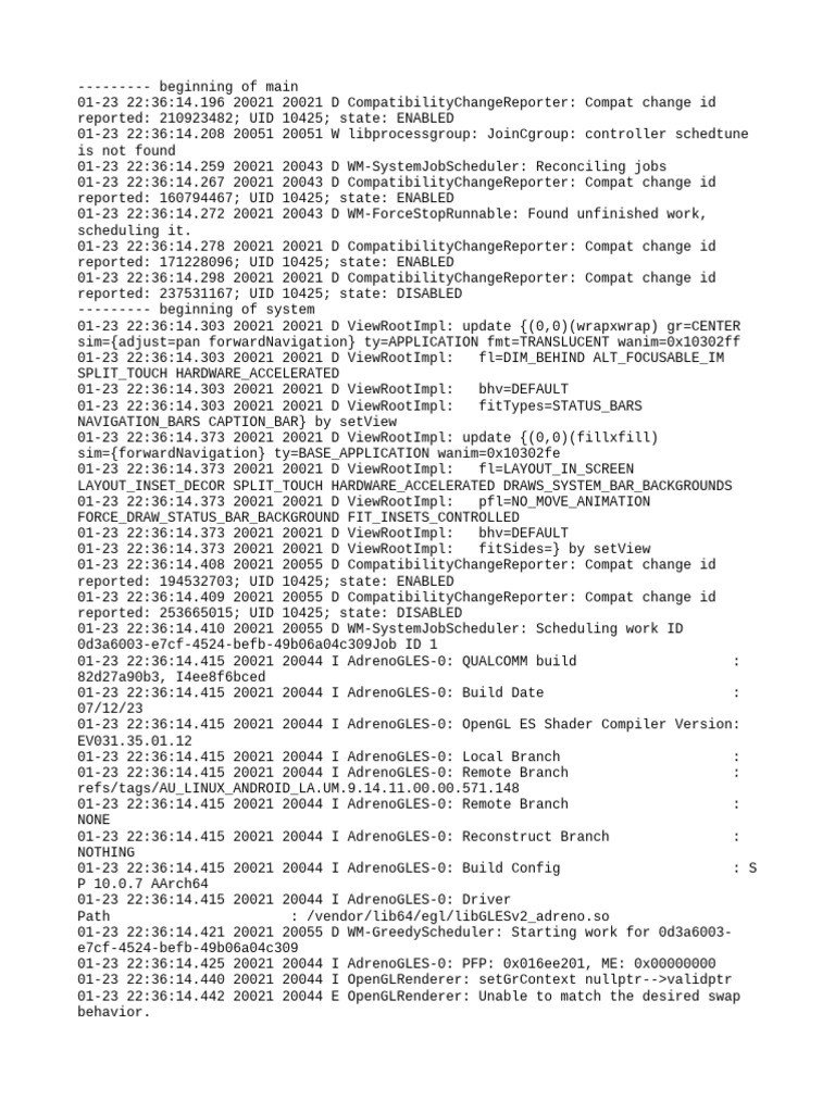Com - Game.loader Logcat | PDF | Java (Programming Language) | Computing
