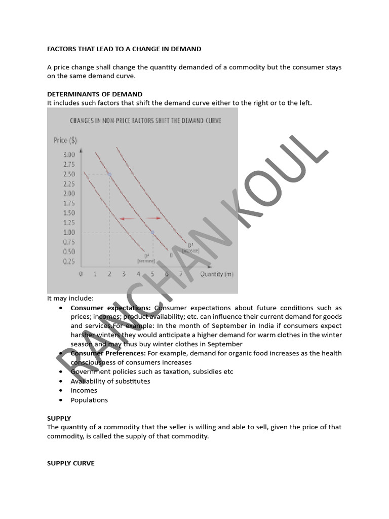 3 Supply And Market Equilibrium Pdf Economic Equilibrium Demand
