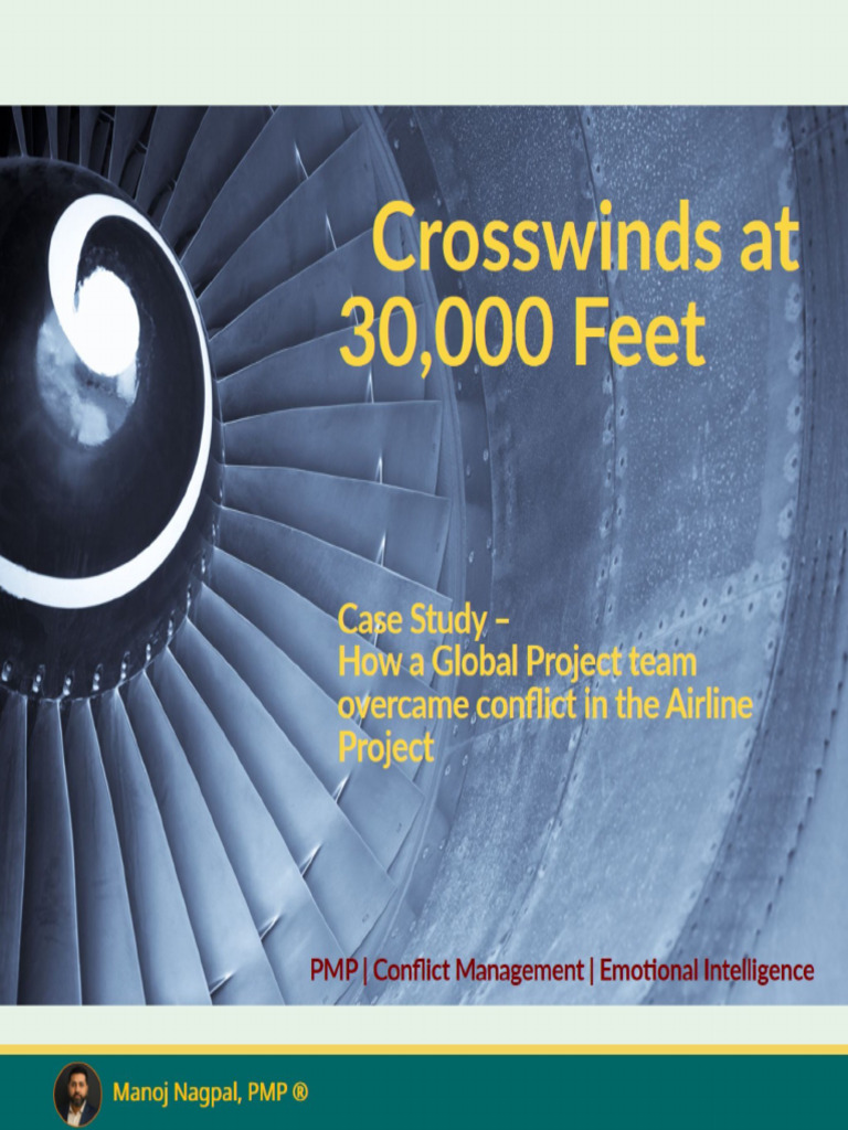 Project Management Case Study - Conflict Management | PDF