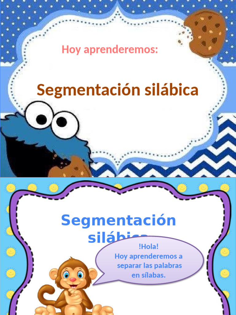 Segmentacion de Silabas y Unir | PDF