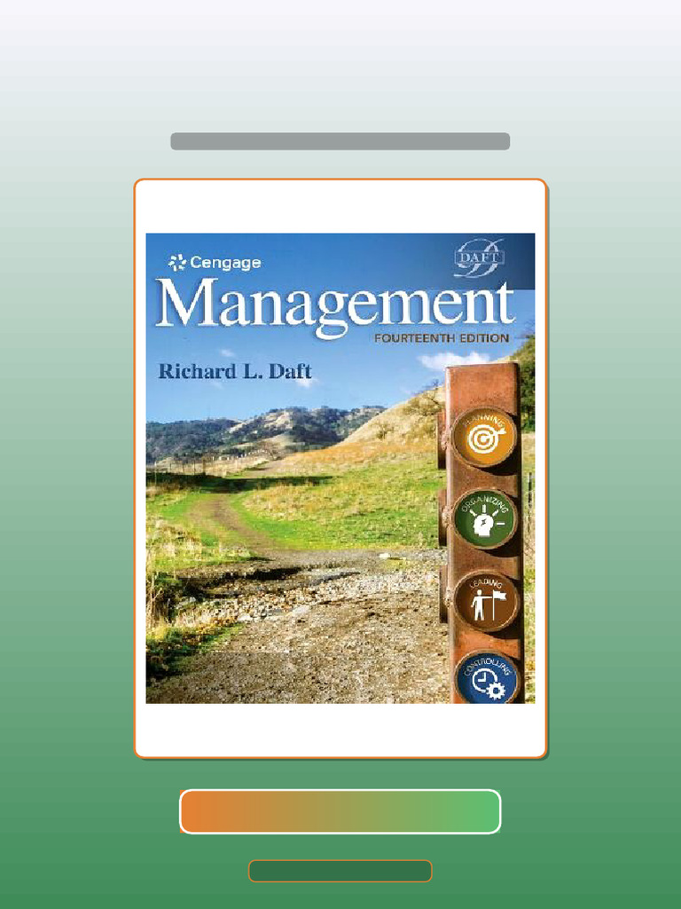 Ultimate Bundle Management 14E Daft eBook and TestBank Bundle | PDF ...