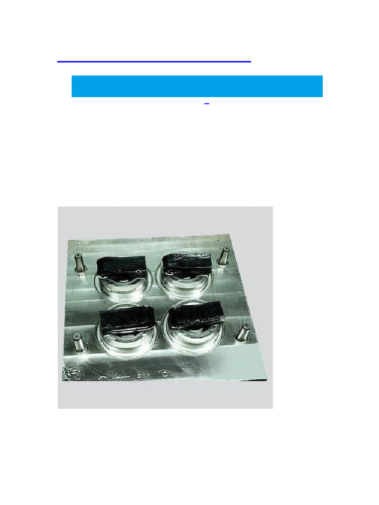 Custom Rubber Compression Molds Guide | PDF | Silicone | Mechanical ...