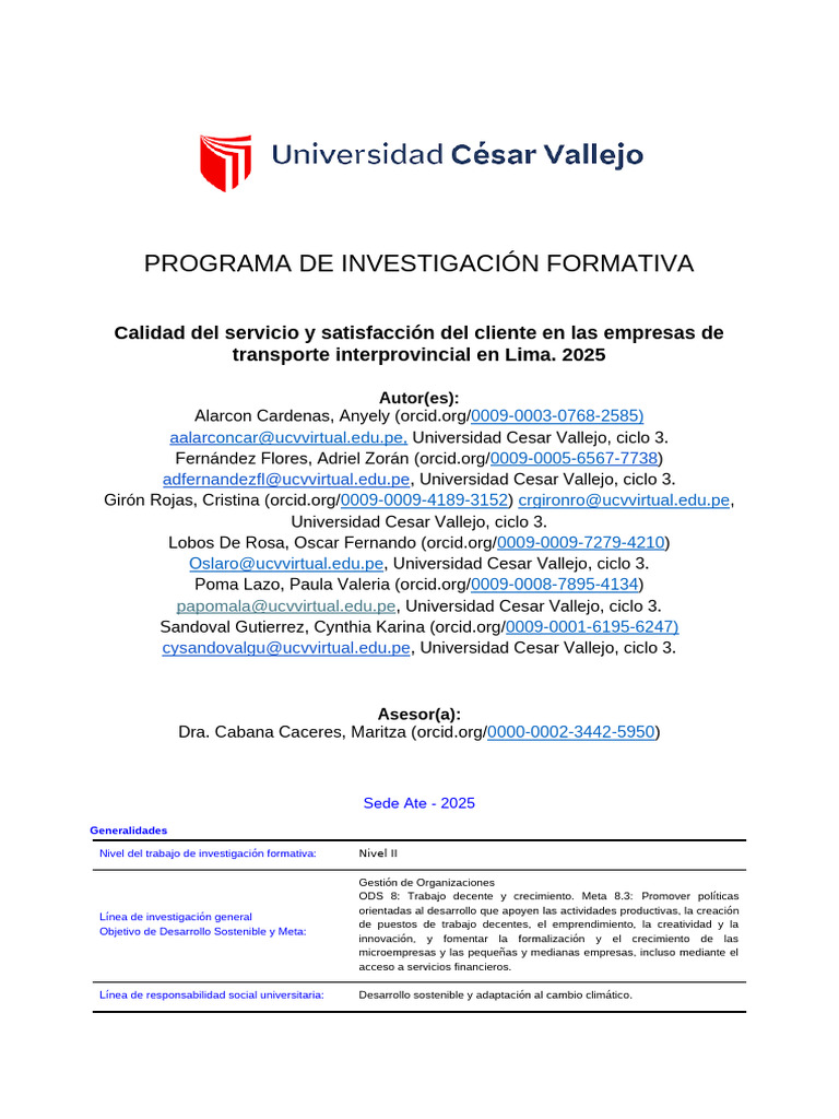 Esquema TIF Del Nivel II - 25.10 | PDF | Transporte | La satisfacción del cliente