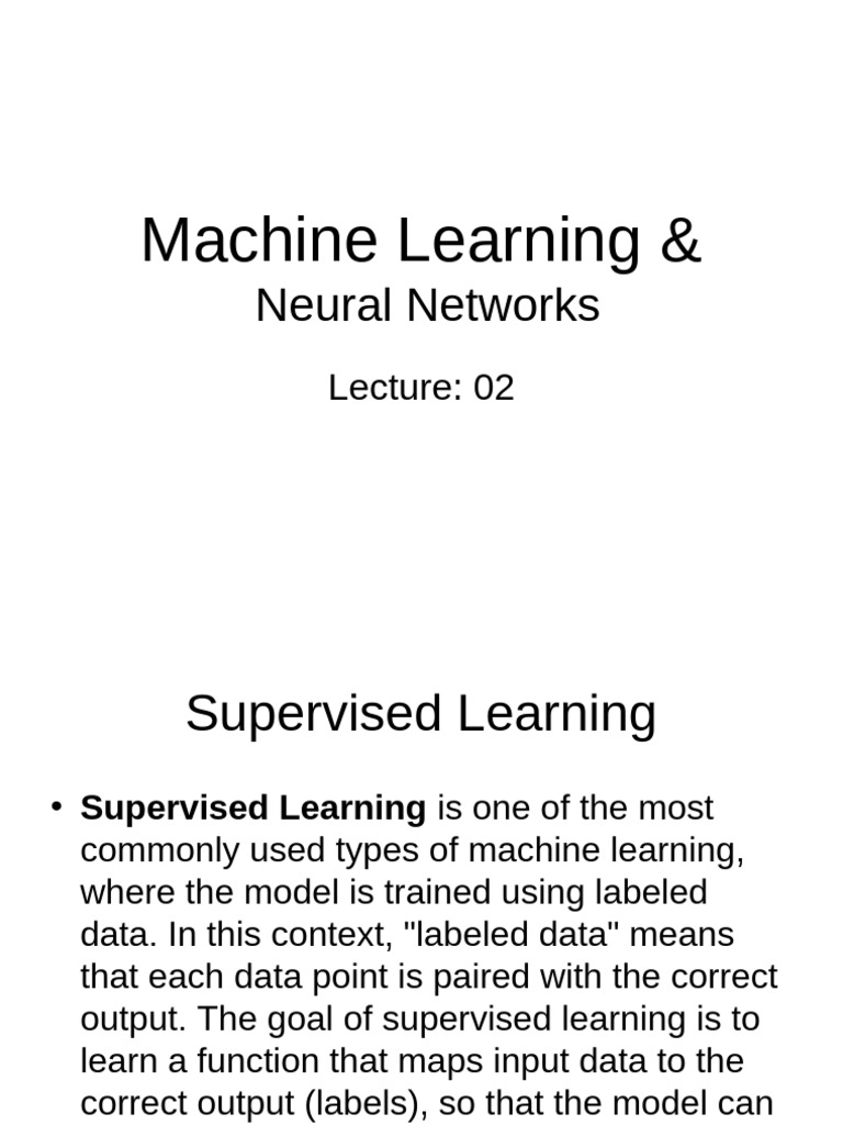 Machine Learning 02 | PDF | Statistical Classification | Machine Learning