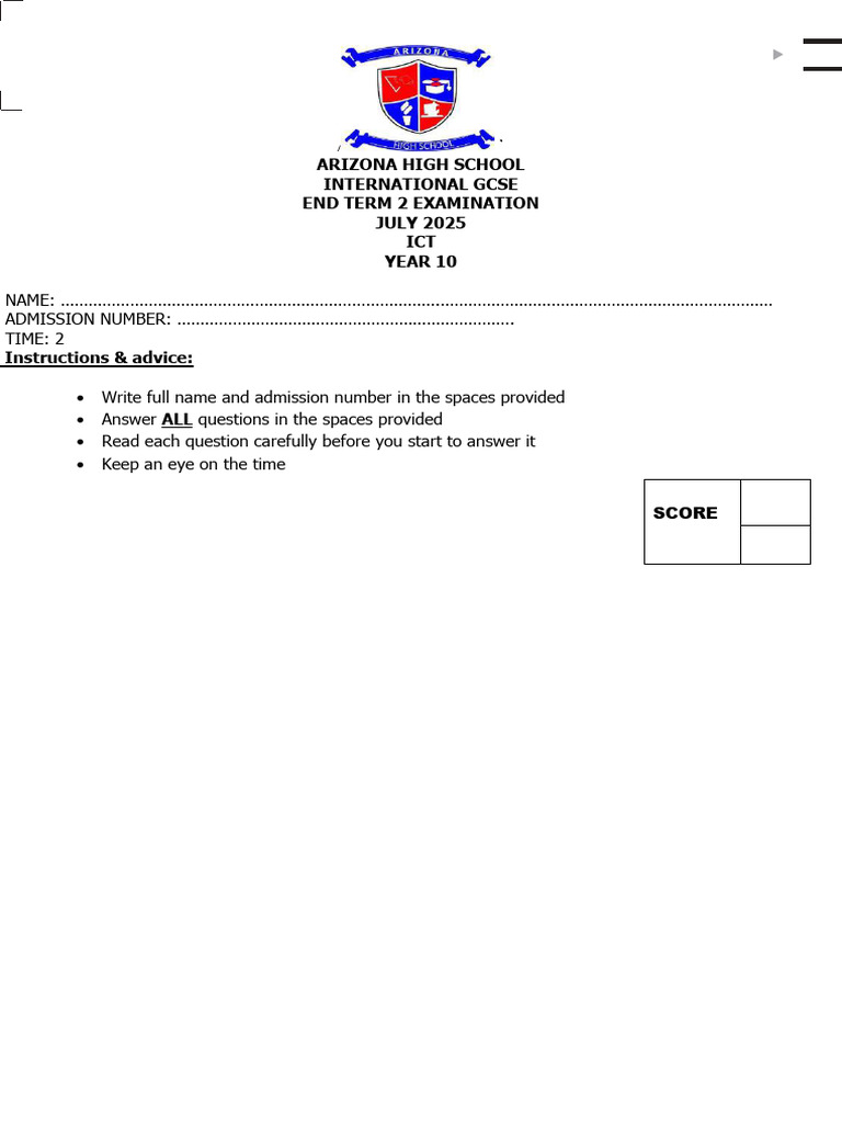 Ict Yr 10 | PDF | Computer Engineering | Computing